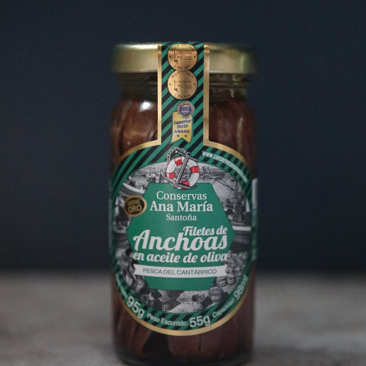 Anchovy Fillets (Jar), Conservas Ana María (Filetes de Anchoas) – The ...