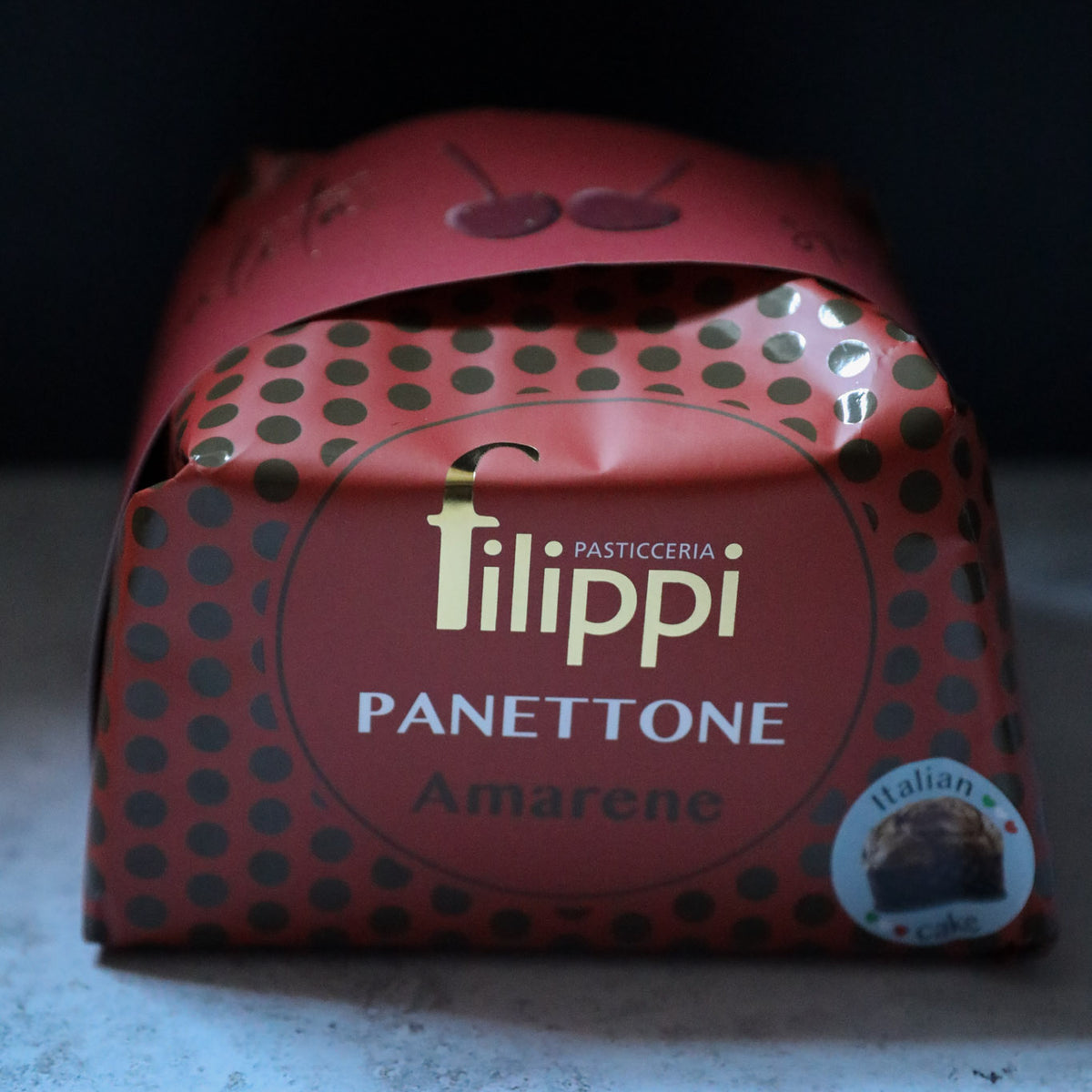 Panettone, Candied Black Cherry, Filippi – The Cambridge Cheese Company