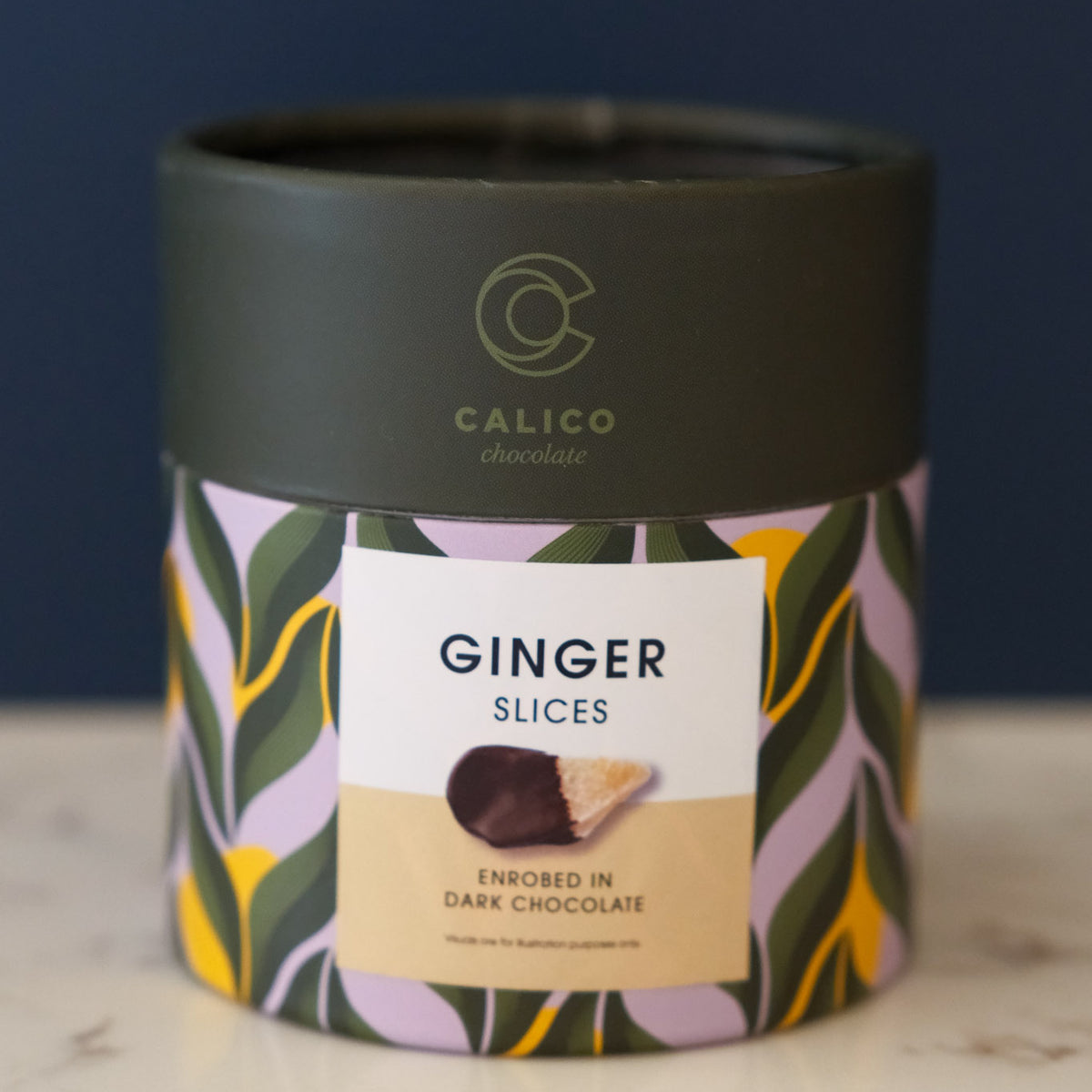 Ginger Slices in Dark Chocolate, Calico Chocolate – The Cambridge Cheese Company