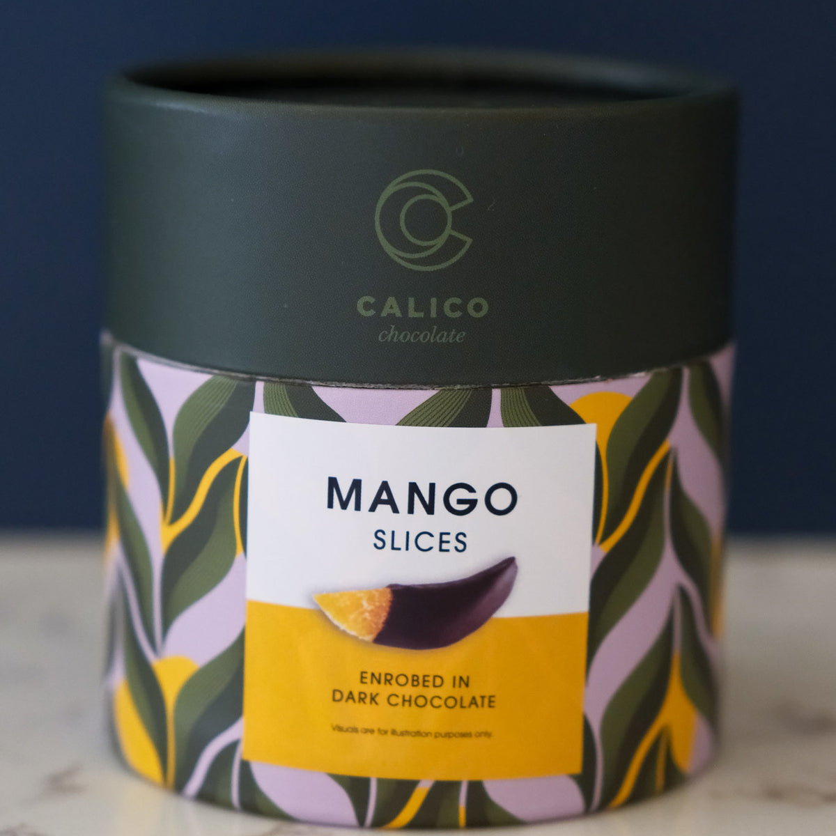 Mango Slices in Dark Chocolate, Calico Chocolate – The Cambridge Cheese Company