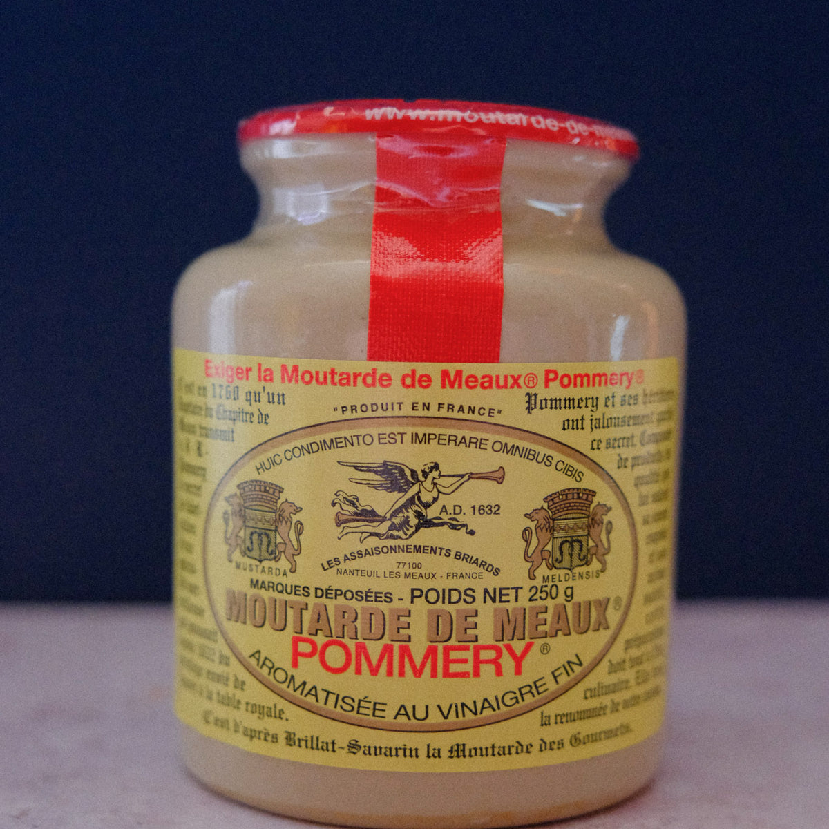 Pommery Wholegrain Mustard, Moutarde de Meaux – The Cambridge Cheese ...