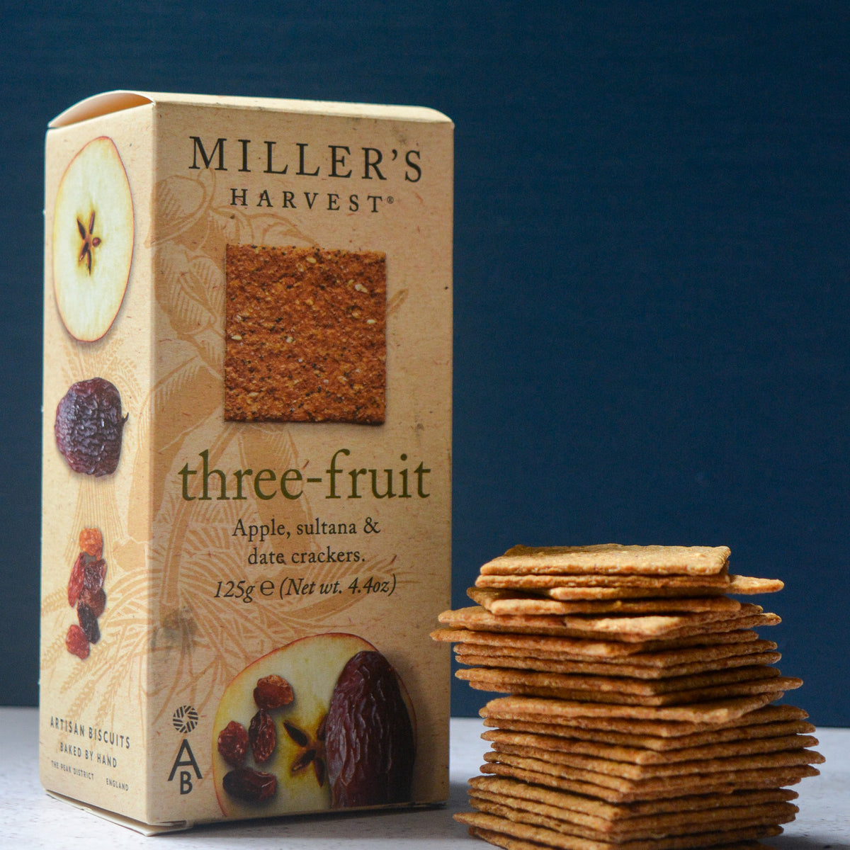Three Fruit Crackers, Miller’s Harvest – The Cambridge Cheese Company